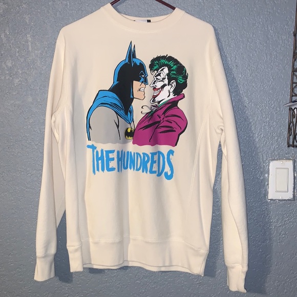 The Hundreds | Sweaters | Vintage The Hundreds Batman Joker Crewneck ...